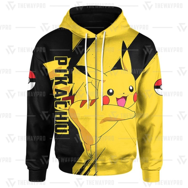 Anime Pokemon Pikachu 3D Hoodie - Hot Sale 2026